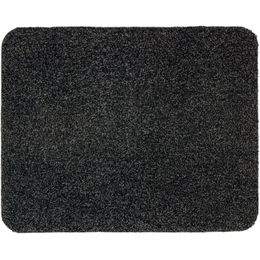 Fußmatte Saugstark 601, Astra, rechteckig, Höhe: 9 mm, Schmutzfangmatte, In -und Outdoor geeignet, schwarz