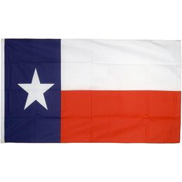 Flagge Texas 90 x 150 cm Fahne mit 2 Ösen 100g/m² Stoffgewicht