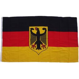 Flagge Deutschland mit Adler 90 x 150 cm