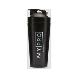 Myprotein MYPRO Metal Shaker - Black