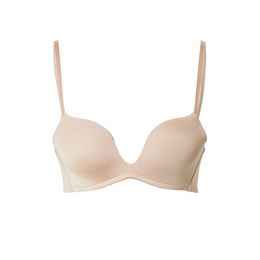 Hunkem&ouml;ller Hunkem&ouml;ller BH 'Deep-V' Damen Gr&ouml;&szlig;e 75 beige