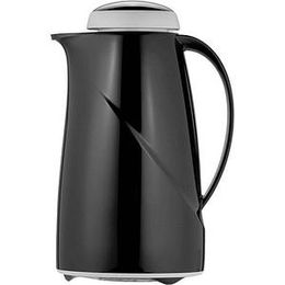 HELIOS® Isolierkanne Wave schwarz 1,0 l