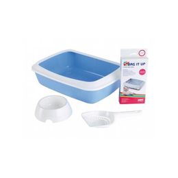 Savic Iriz Starter Kit Litter Tray 42x31x12.5cm Blue/White