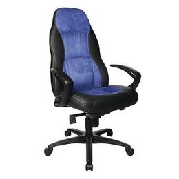 Topstar Chefsessel Speed Chair, SC20FTC6 Kunstleder blau, Gestell schwarz