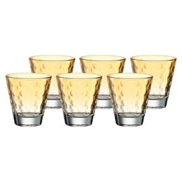 Leonardo Trinkgläser Optic 215 ml 6er Set