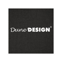 DuneDesign Faltbare Sitzbank 76x38x38 cm inkl. Trennwand Sitztruhe 80L Polsterbank Dunkelbraun