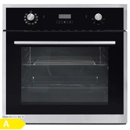 PKM Einbaubackofen EBO9.4 mit Display und Timer, 56 Liter Garraum