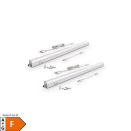 B.K.LICHT LED Unterbauleuchte, weiß, LED/15W, 2er-Set