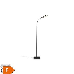 B.K.LICHT CCT LED Stehleuchte, schwarz, 1xLED-Platine/8W