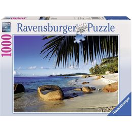 Ravensburger Puzzle Unter Palmen, 1000 Puzzleteile, Made in Germany, FSC® - schützt Wald - weltweit, bunt