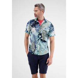 Lerros Kurzarmhemd &raquo;Halbarmhemd *Hawaii*&laquo; TINTED AQUA XL XL Sommerlicher Alloverprint