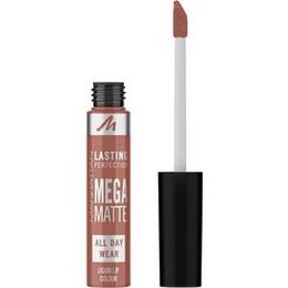 Manhattan Make-up Lippen Lasting Perfection Mega Matte Liquid Lipstick 120 Noha Mocha