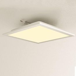 ZMH LED Panel, LED Deckenleuchte Flach Rechteckig Leuchten Deckenlampe für Büro, Wohnzimmer, Badezimmer, Küche, Balkon, Bad, Flur, Keller 60X60cm