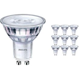 Philips - Mehrfachpackung 10x Corepro LEDspot GU10 PAR16 3W 230lm 36D - 827 Extra Warmweiß Dimmbar - Ersatz für 35W
