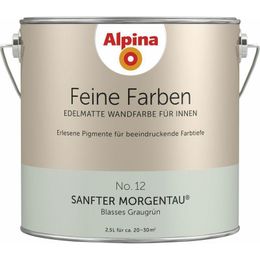 Alpina - Feine Farbe No 12 2,5 l Blasses Graugrün Sanfter Morgentau