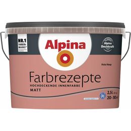 Alpina - Farbrezepte Fröhliches inspirierendes Rot 2,5 l Hula Hoop Innenfarbe