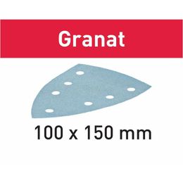 Schleifblatt stf DELTA/7 P320 GR/100 Granat - FESTOOL