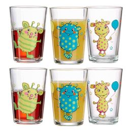 Ritzenhoff & Breker Ritzenhoff & Breker Kindergläser Monsterchen 205 ml 6er Set