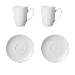 Ritzenhoff & Breker Ritzenhoff & Breker Latte Macchiato Gläser Bianco 4er Set