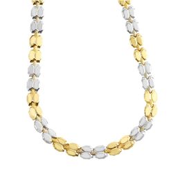 Diamonds by Ellen K. Collierkettchen FASCINATION BY ELLEN K. "375 Gold gelb und weiß" Halsketten Gr. 46cm, Gold, Länge: 46 cm Breite: 5.0 mm, bunt (mehrfarbig) Damen Colliers