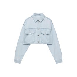 Pull&Bear Pull&Bear Jacke Damen Größe XS hellblau