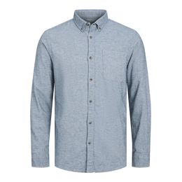 Jack & Jones Jack & Jones Button Up Shirt 'JJEClassic' male Blue size 3XL