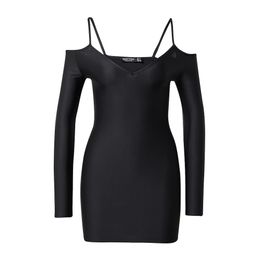 Nasty Gal Kleid Damen Größe 32 schwarz Winterkleid