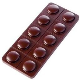 Gastro Schneider Schokoladen-Form "Tafel" 105 x 45 x 7,5 mm, 1 x 5 Stk.