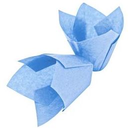 Gastro Schneider Muffin-Form "Tulpe" 50 x 55 mm á 1000 Stück, blau