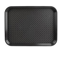 Gastro Kristallon Fast-Food-Tablett schwarz 415 x 305 mm | Mindestbestellmenge 12 Stück