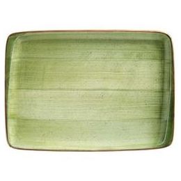 Gastro Bonna Premium Porcelain Aura Therapy Moove Platte 32 x 30 cm, grün | Mindestbestellmenge 6 Stück