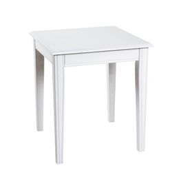 HAKU Beistelltisch Möbel Beistelltisch weiß BHT 45x51x45 cm weiß Kaffeetisch