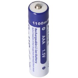 XTAR AAA 1,5V 1100mWh typisch 700mAh Lithium Ionen Akku wiederaufladbar nu Akku