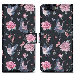 Cadorabo Handyhülle für OnePlus 5 Hülle OnePlus 5, Handy Schutzhülle - Hülle, Standfunktion, Kartenfach, Magnetverschluss, schwarz