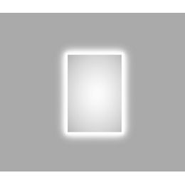 Talos Badspiegel (1-St), 50x70 cm - Spiegel mit Beleuchtung, weiß