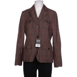 Frank Walder Damen Blazer, braun, Gr. 38