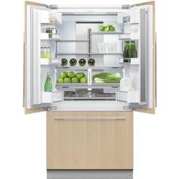 Integrierter Kühlschrank French Door 90 cm breit 476 l Modell RS90A für Möbelfront - Fisher&paykel