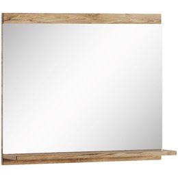 Badplaats Spiegel Montreal 60 x 12 x 50 cm - Braun eiche - Braun eiche