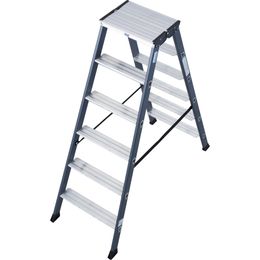 Krause Doppelleiter 'SePro D' 2 x 6 Stufen