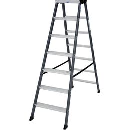 Krause Doppelleiter 'SePro D' 2 x 7 Stufen