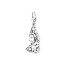 Thomas Sabo Charm-Anhänger Sissi mit weißem Stein Silber