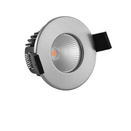 MARKENLOS Noxion LED-Spot Ember feuerfest Aluminium 8W 585lm - 927 Extra Warmweiß Ausschnitt 73mm - IP65 - Höchste