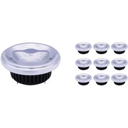 MARKENLOS - Mehrfachpackung 10x Noxion Lucent LED-Spot G53 AR111 12W 600lm 40D - 927 Extra Warmweiß Höchste Farbwiedergabe -