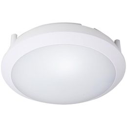MARKENLOS Noxion LED-Wand- und Deckenleuchte Pro Weiß 13W 1400lm - 827-830-840 cct 300mm - IP66 - Bewegungs- und Lichtsensor - 3 - 2700K - 4000K Tunable White