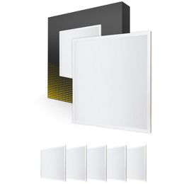 MARKENLOS - Mehrfachpackung 6x led Panel Backlit 36W 3240lm - 840 60x60cm - ugr 22
