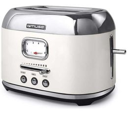 2-Schlitz-Toaster 1000 W weiß - MS-120SC - MUSE