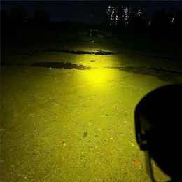 Auto Led Licht Hilfs Beleuchtung 4,5 zoll Fahr Licht Für Wrangler Off-road Motorrad Gelb Ligh