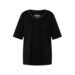 Ulla Popken Shirt female Black size 46-48