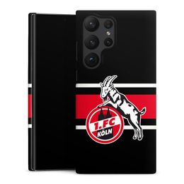 DeinDesign Galaxy S23 Ultra Handy Premium Case Smartphone Handyh&uuml;lle Schutzh&uuml;lle matt Official Licensed Product 1. Fc K&ouml;ln Logo Premium Case