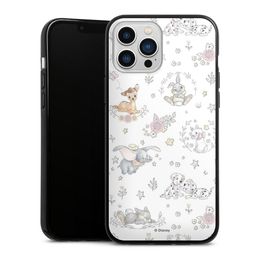 DeinDesign iPhone 13 Pro Max Handy Silikon H&uuml;lle Case schwarz Handyh&uuml;lle Disney Dumbo Bambi